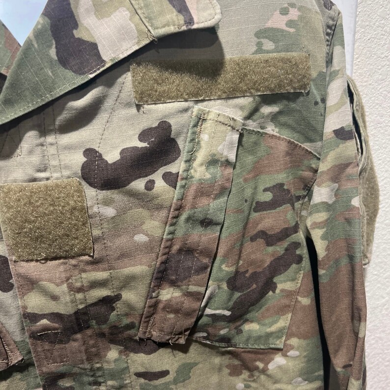 US Military Scorpion OCP Multicam Combat Jacket Size Small Long - Etsy
