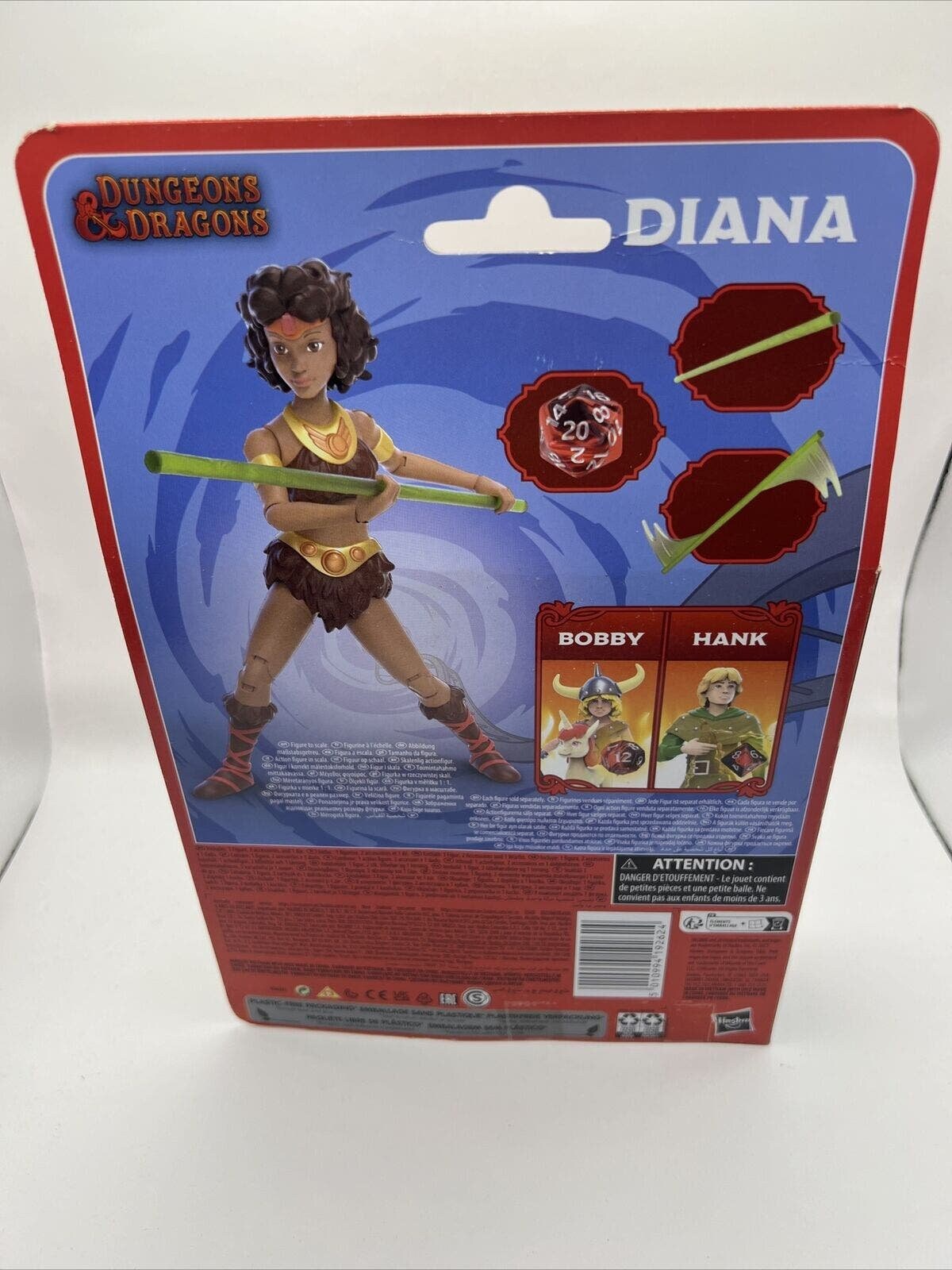 Dungeons & Dragons Cartoon Animated Classics DIANA 6 Action Figure 40th ...