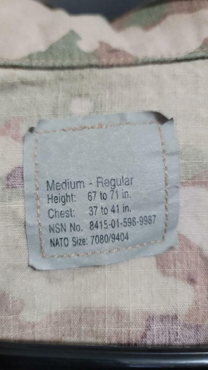 Fracu OCP Multicam Jacket Medium-regular #25p - Etsy