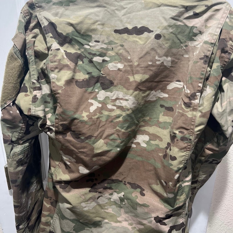 US Military Scorpion OCP Multicam Combat Jacket Size Small Long - Etsy