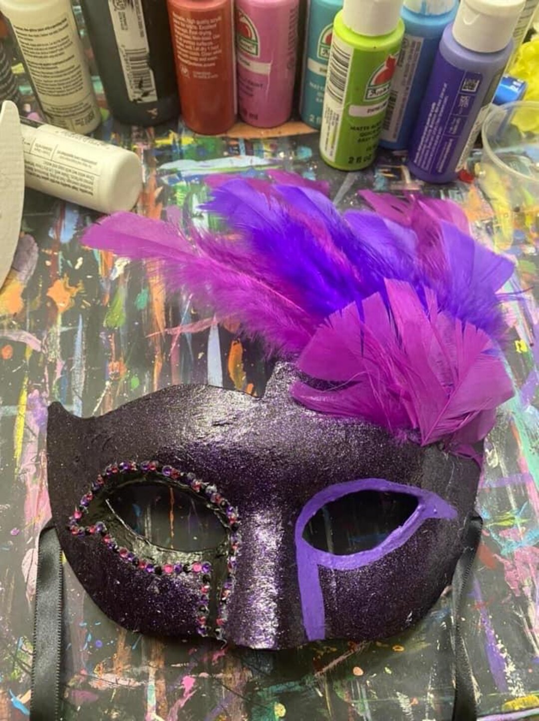Amethyst Mask - Etsy