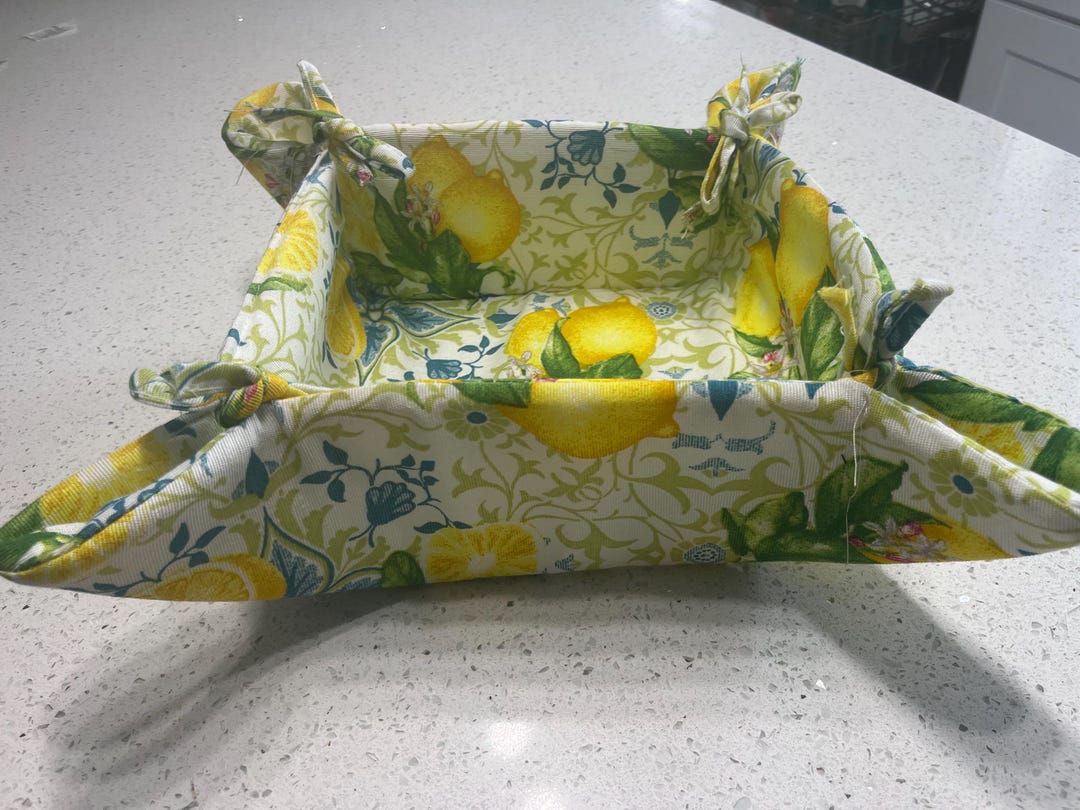 Italian Tile Bread Basket Made in Italy - Etsy