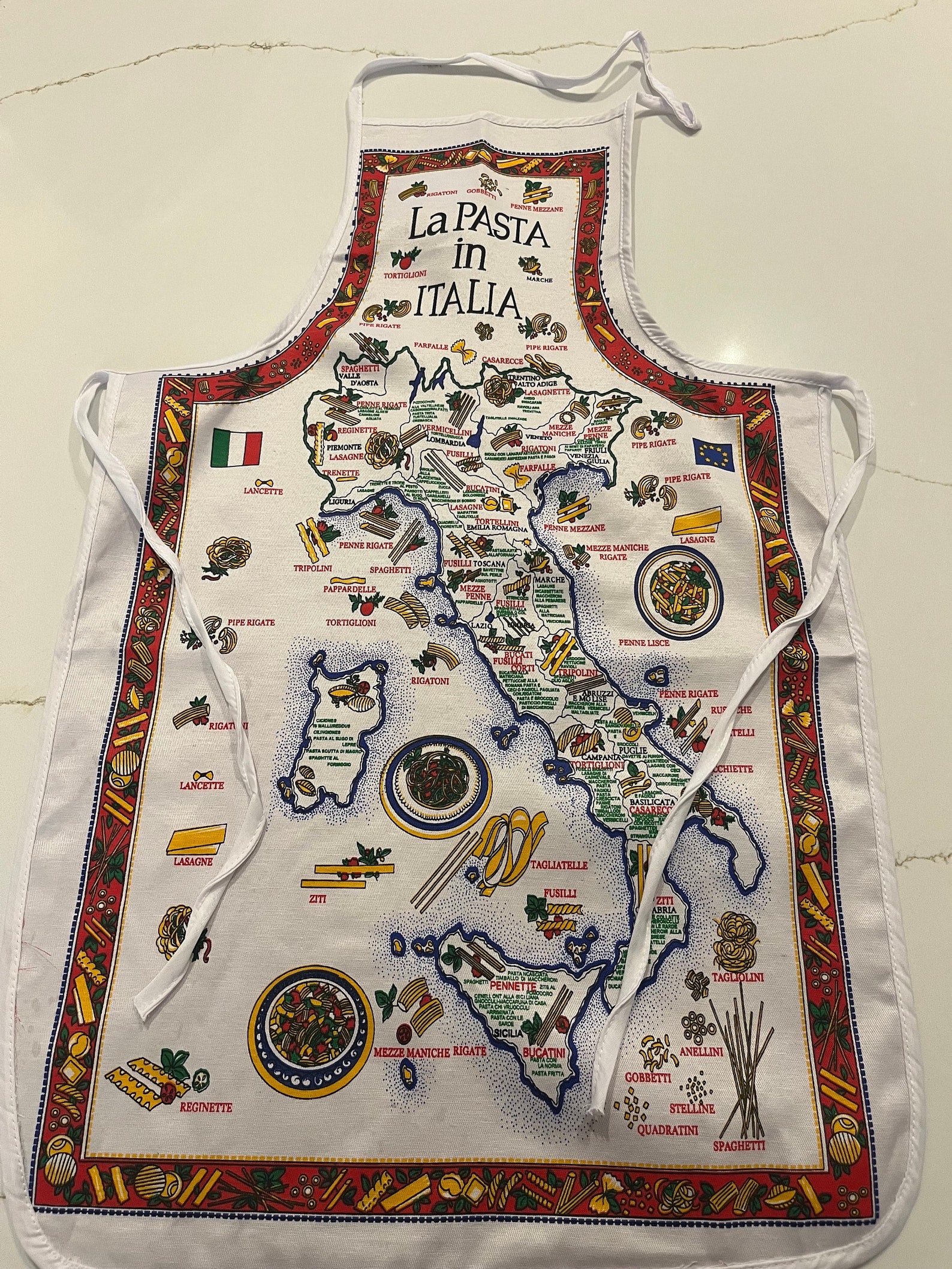 Pasta Apron Italian Pasta Apron Pasta in Italy Pasta Lover Gifts ...