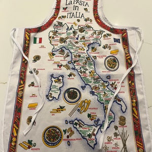 Pasta Apron | Italian Pasta Apron | Pasta in Italy | Pasta Lover Gifts ...