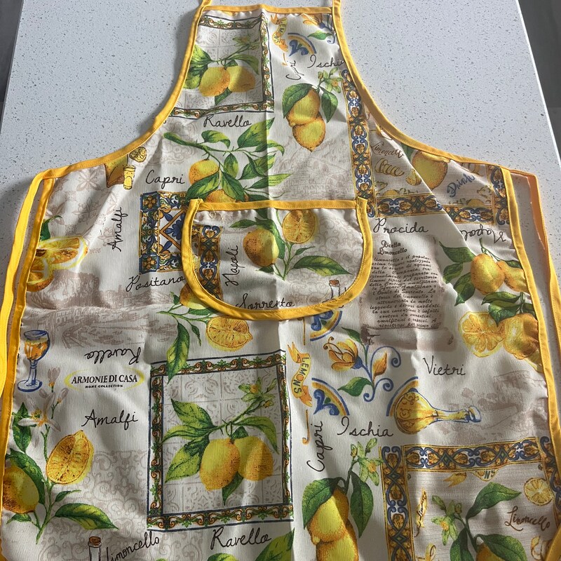 Lemon Apron - Etsy