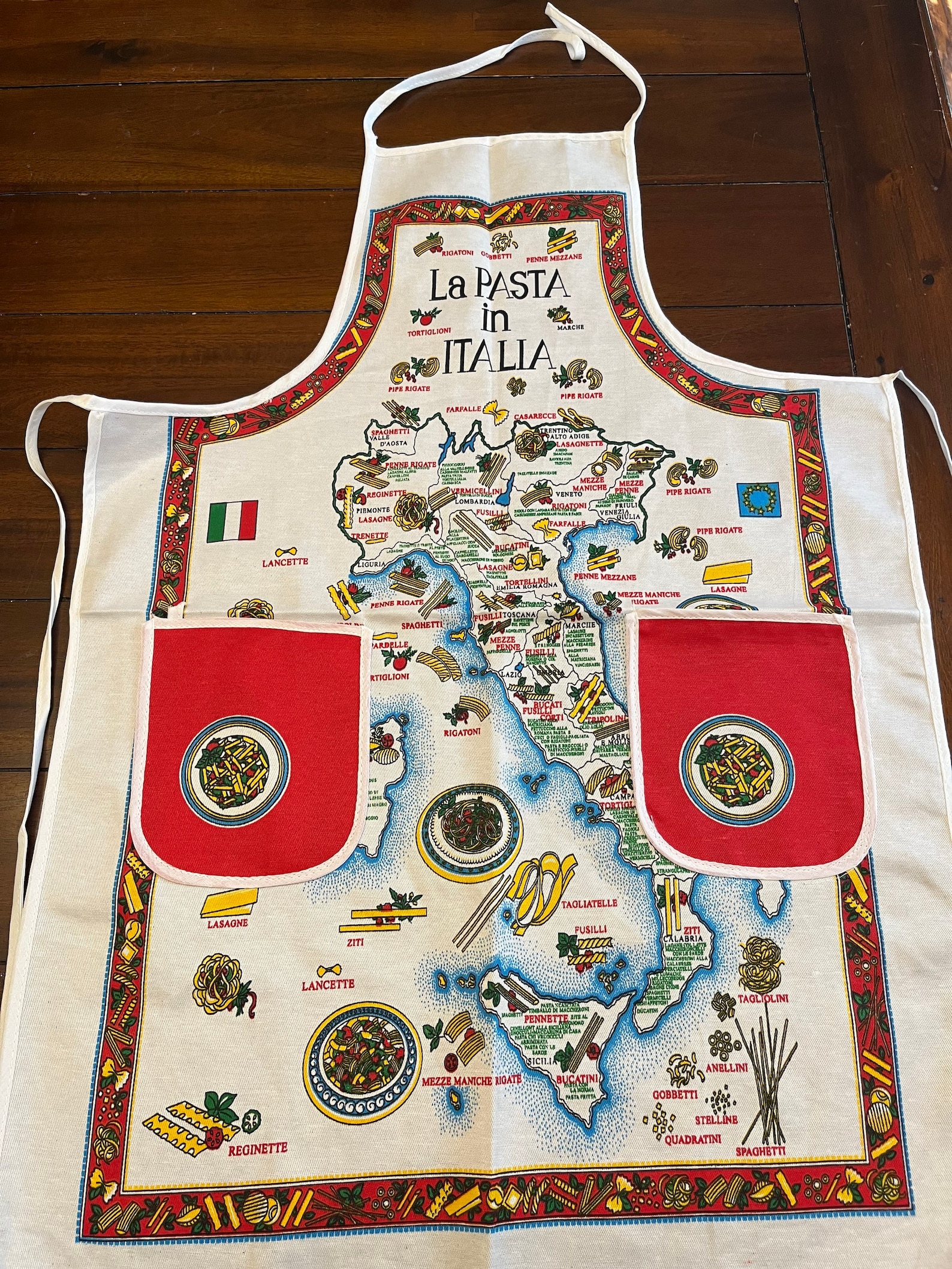 Pasta Apron Italian Pasta Apron Pasta in Italy Pasta - Etsy