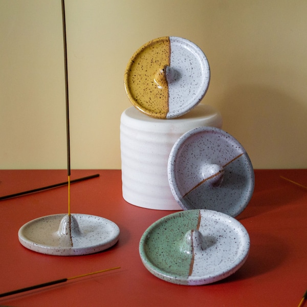 Ceramic Incense Holder - Etsy