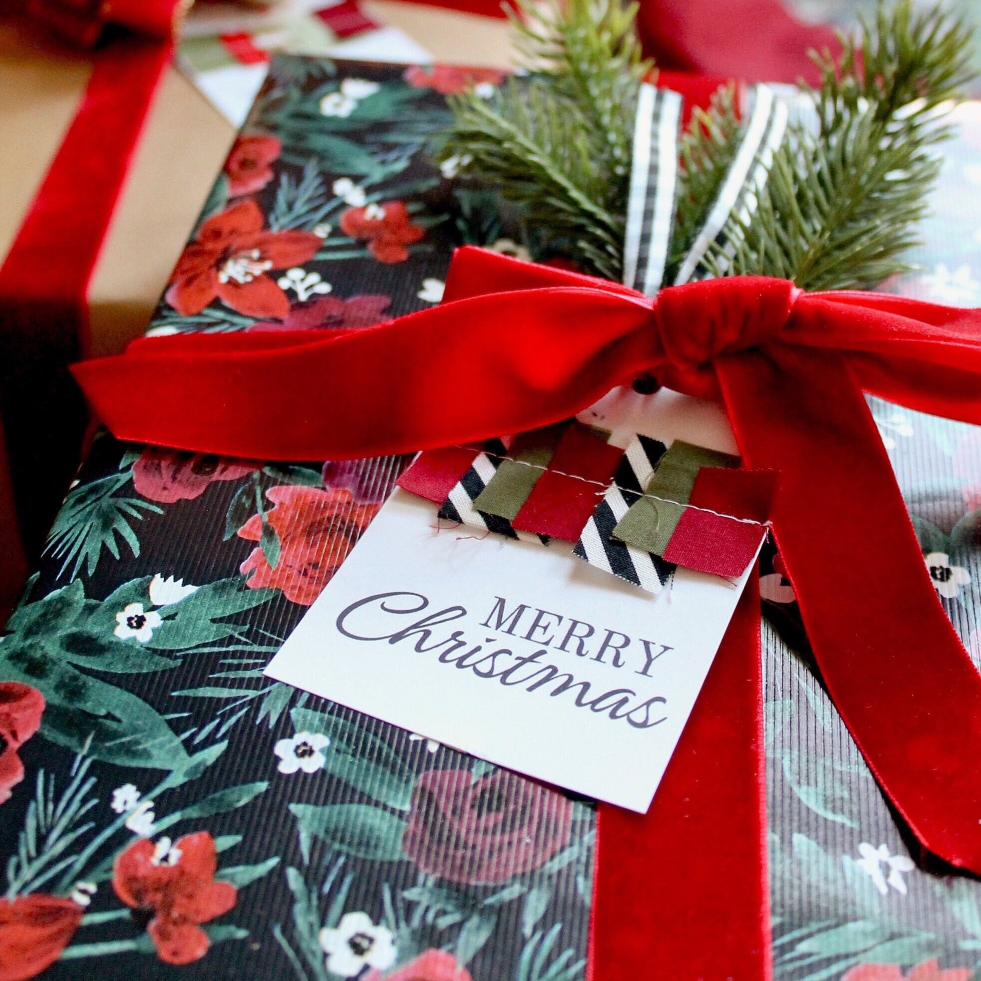 Print-and-sew Holiday Gift Tags DIGITAL Pattern and Templates - Etsy