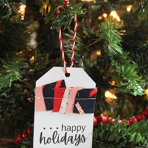 Print-and-sew Holiday Gift Tags DIGITAL Pattern and Templates - Etsy