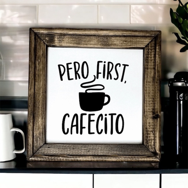 Cafecito Sign - Etsy