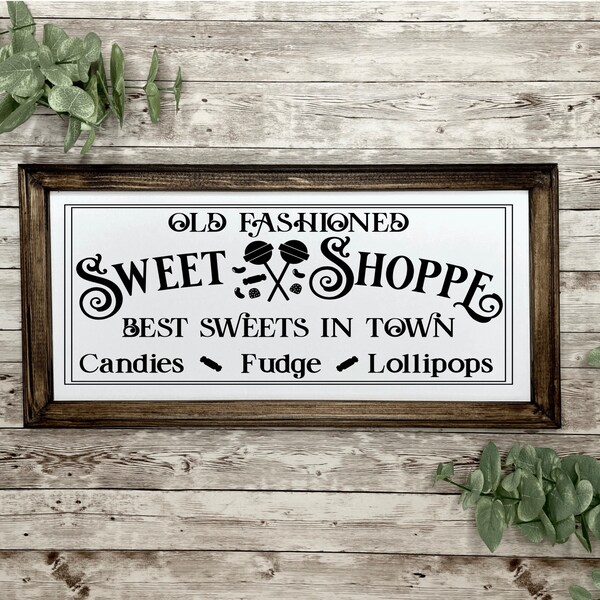 Sweet Shoppe Sign - Etsy
