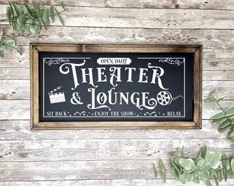 Vintage Theater Sign - Etsy