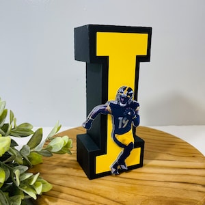 Custom Steelers 3D Letters, Steelers Letters, Steelers Birthday Decor ...