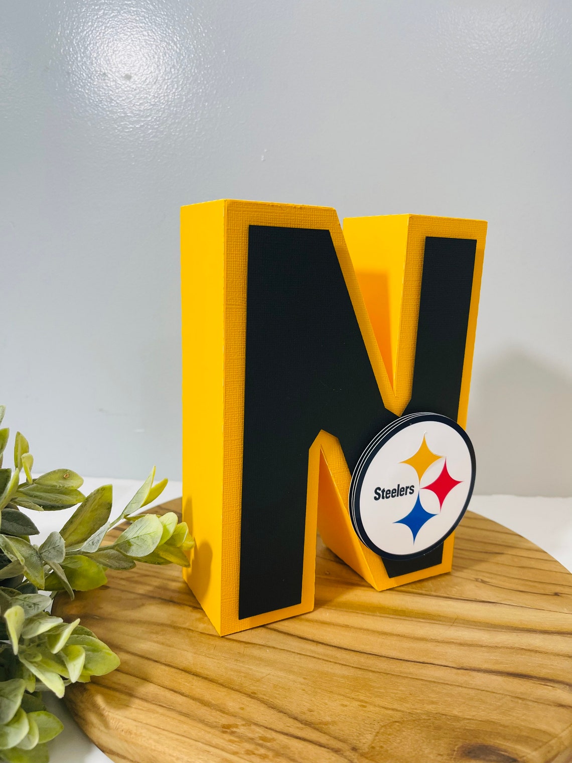 Custom Steelers 3D Letters Steelers Letters Steelers - Etsy