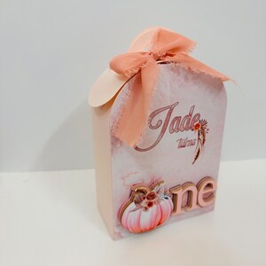 Pumpkin Purse, Candy Bag, Favor Box,fall Box, Pumpkin Theme, Pumpkin ...