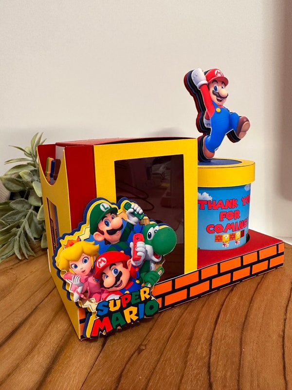 Movie Tray Template , Canva Party Favor Movie Box Template Bundle ...