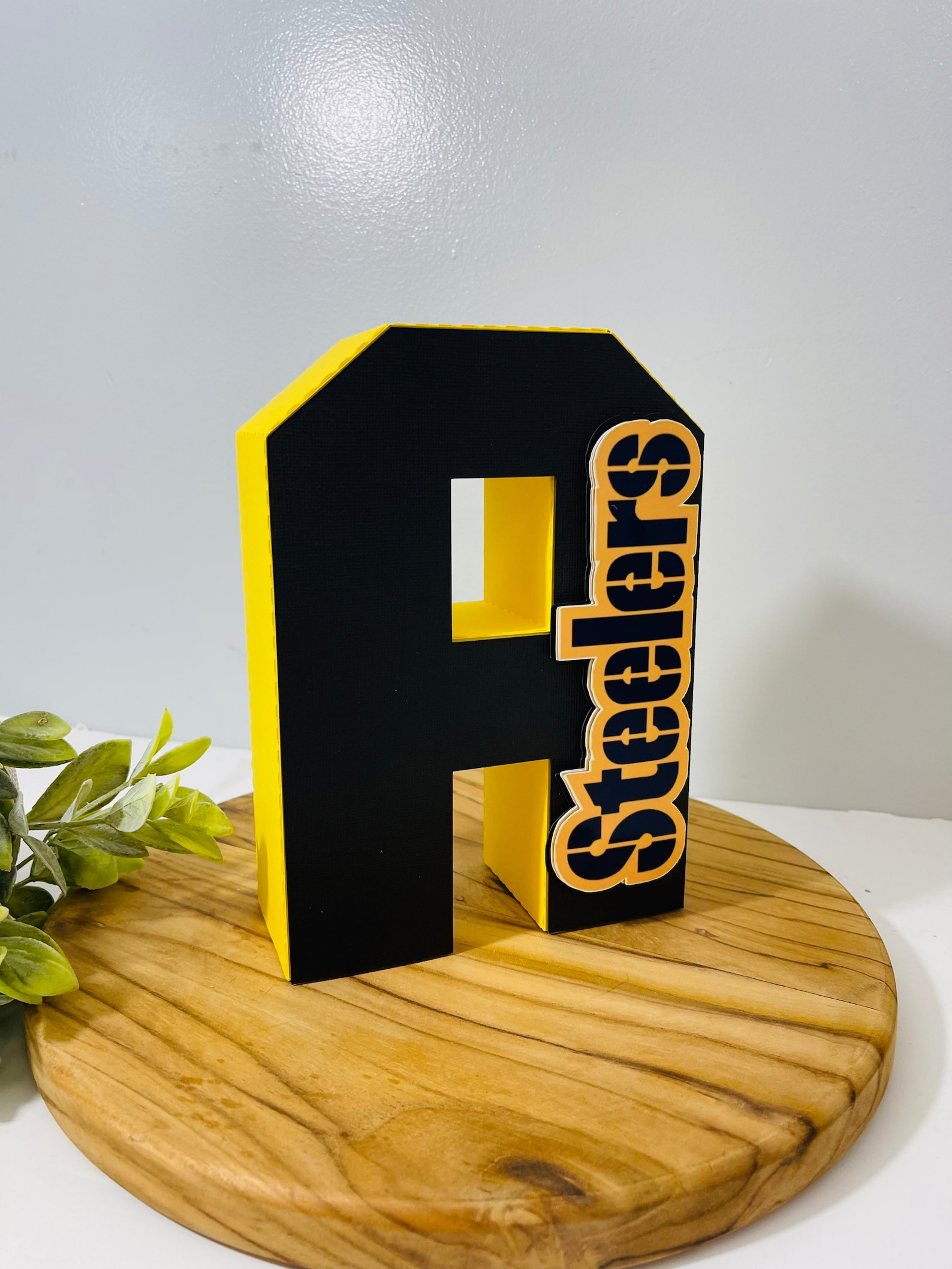 Custom Steelers 3D Letters Steelers Letters Steelers - Etsy