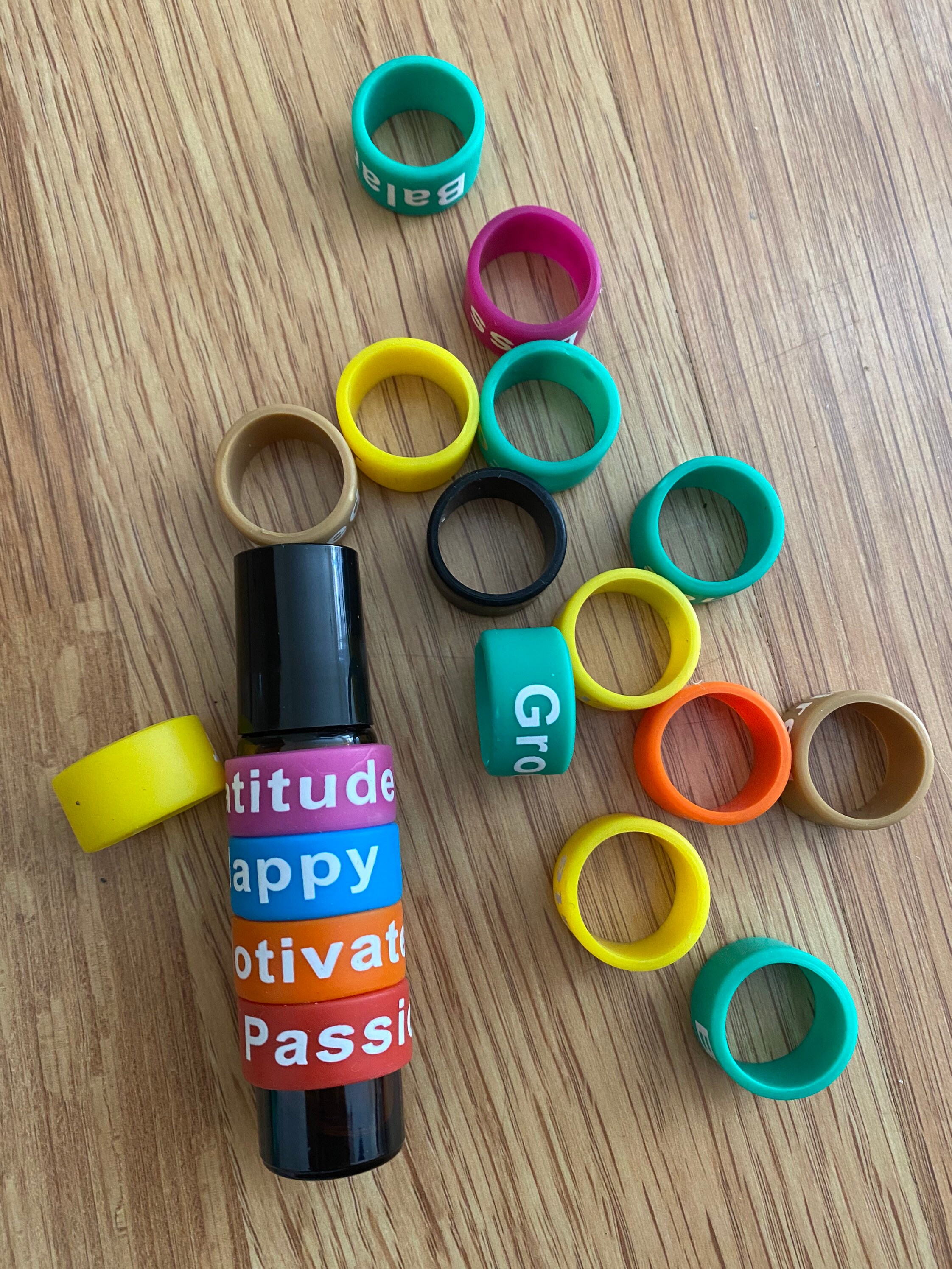 Essential Oils Silicone Label , Roll on Label, Silicone, Silicone Bands ...