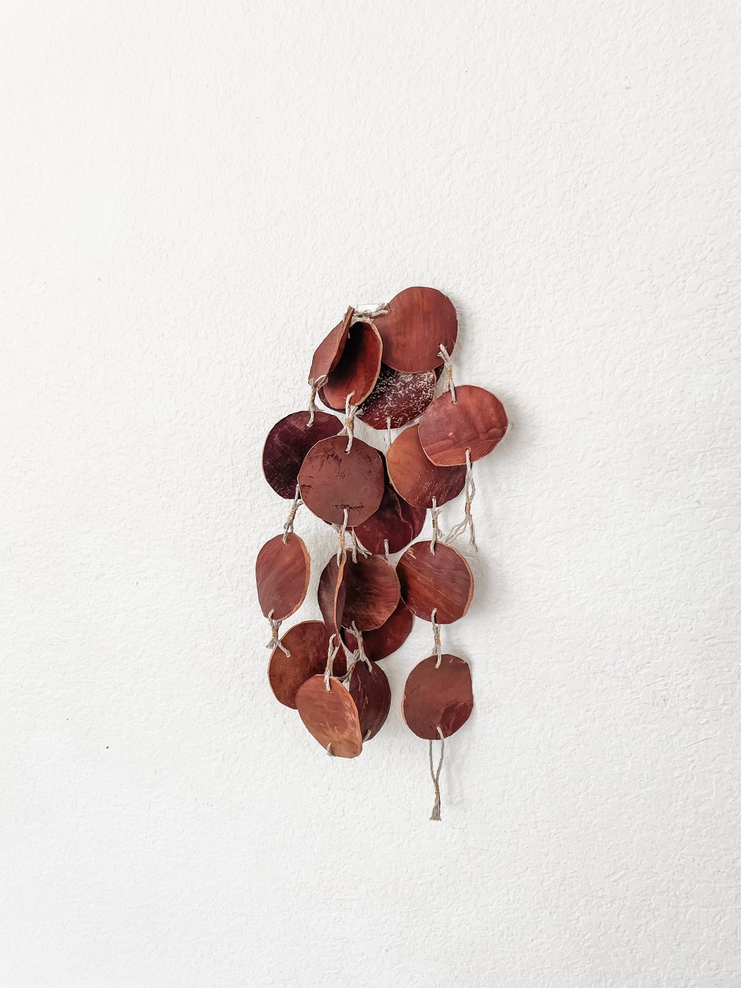 Palm Husk Garland Natural Garland Holiday Garland - Etsy