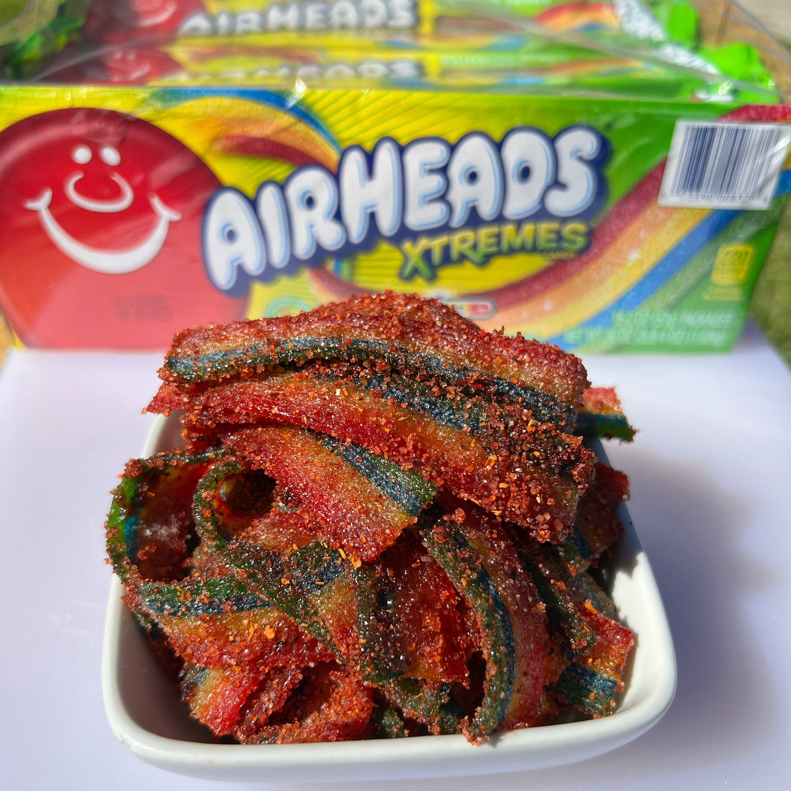 Chamoy Chile Airheads Xtremes Chamoy Candy Tajin Candy - Etsy