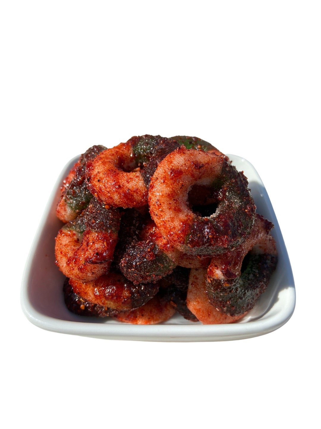 Chamoy Chile Apple Rings - Chamoy Candy, Tajin Candy, Chile Candy ...