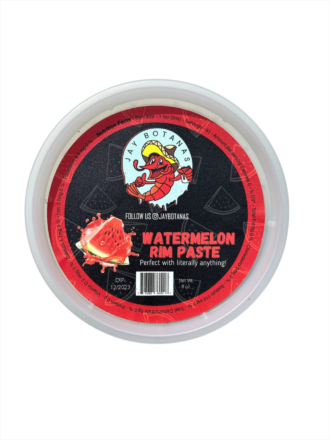 Watermelon Rim Paste by JAY BOTANAS - Watermelon Chamoy Candy Rim Paste ...