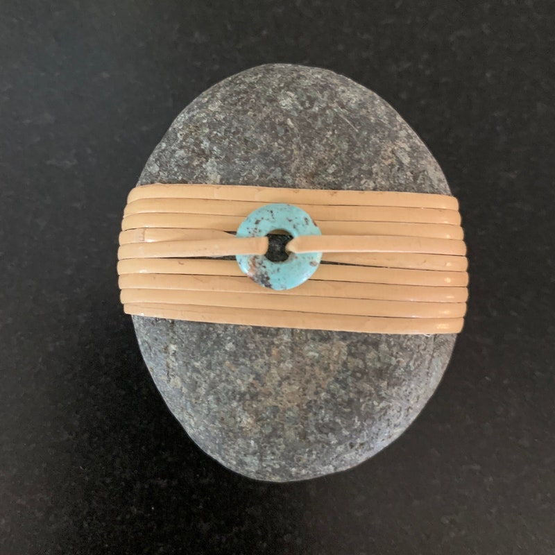 Cane Wrapped Rocks - Etsy