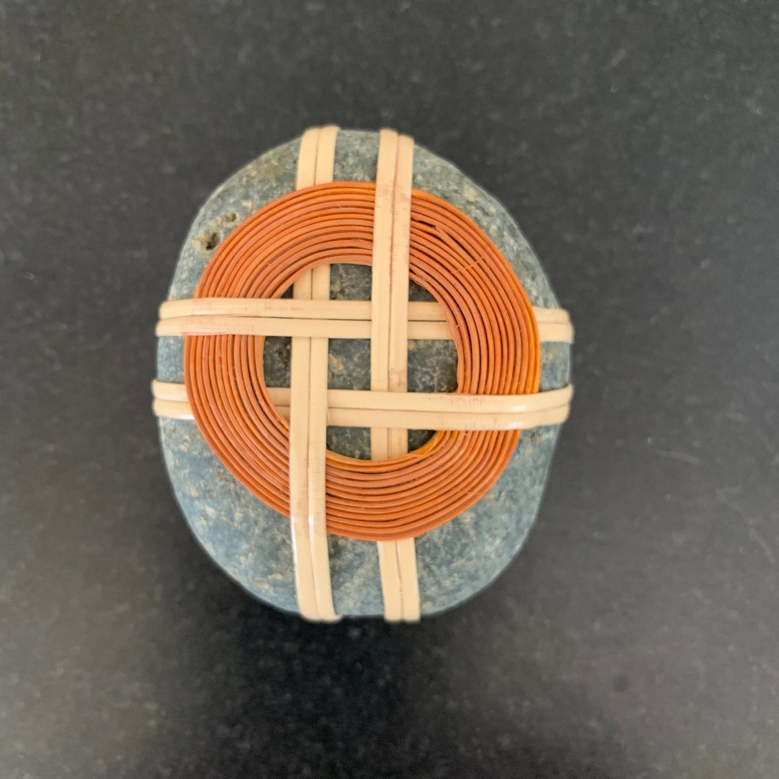 Wrapped Rocks Set Zen Stone Art Meditation Rocks Japanese | Etsy