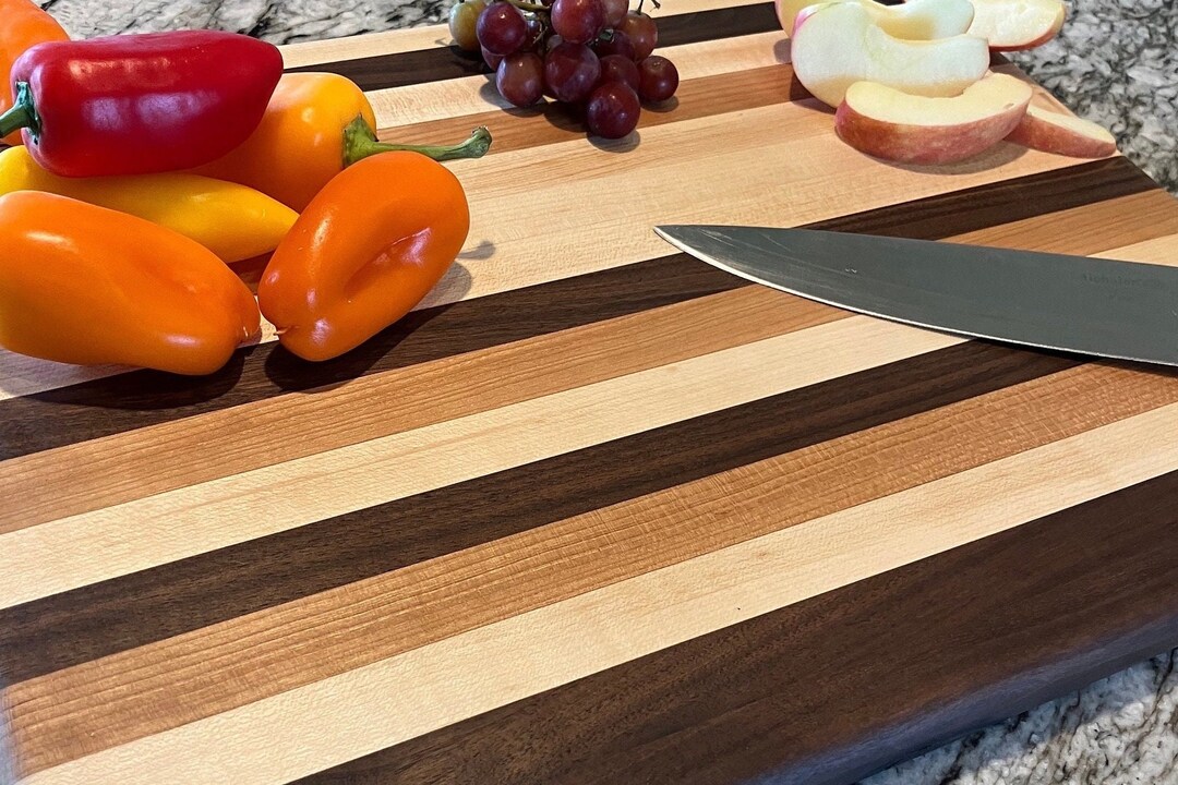 Handmade Hardwood Rectangular Cutting Boards - Etsy