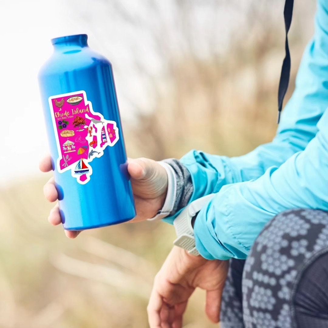 Rhode Island Iconic Vinyl Sticker Decal Rhode Island Sticker Vinyl ...