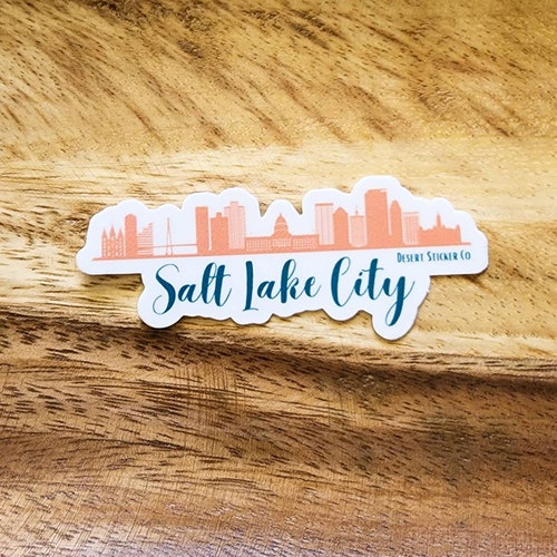 Ski Salt Lake City Utah Skiing Decal Sticker 3 Indoor - Etsy