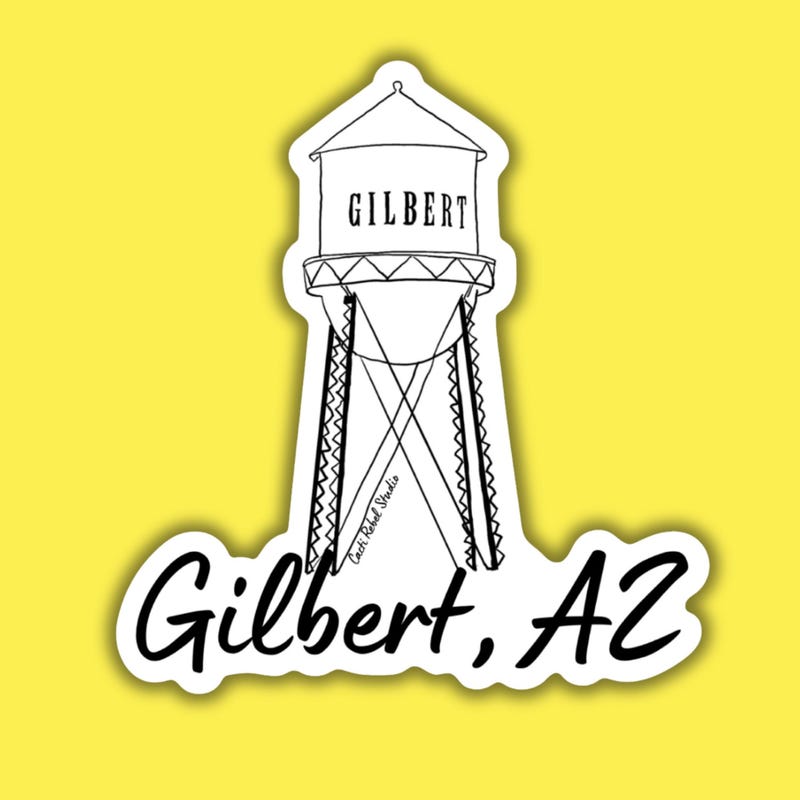 Gilbert Water Tower - Etsy