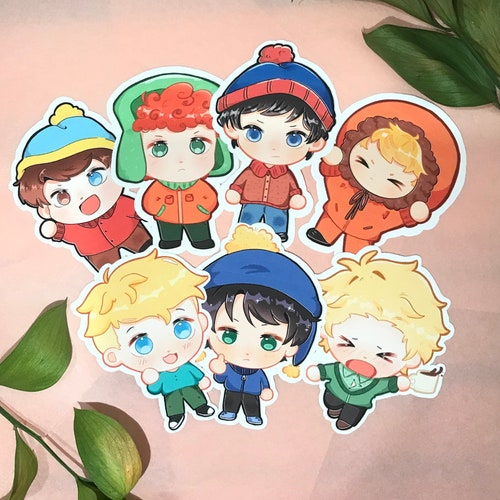 Chibi South Park Stickers - Etsy