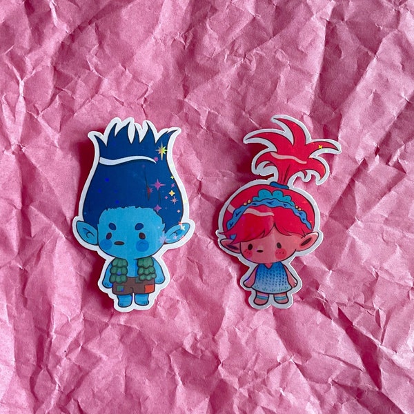 Troll Stickers - Etsy