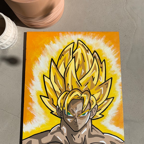 Dragon Ball Hand Painting - Etsy