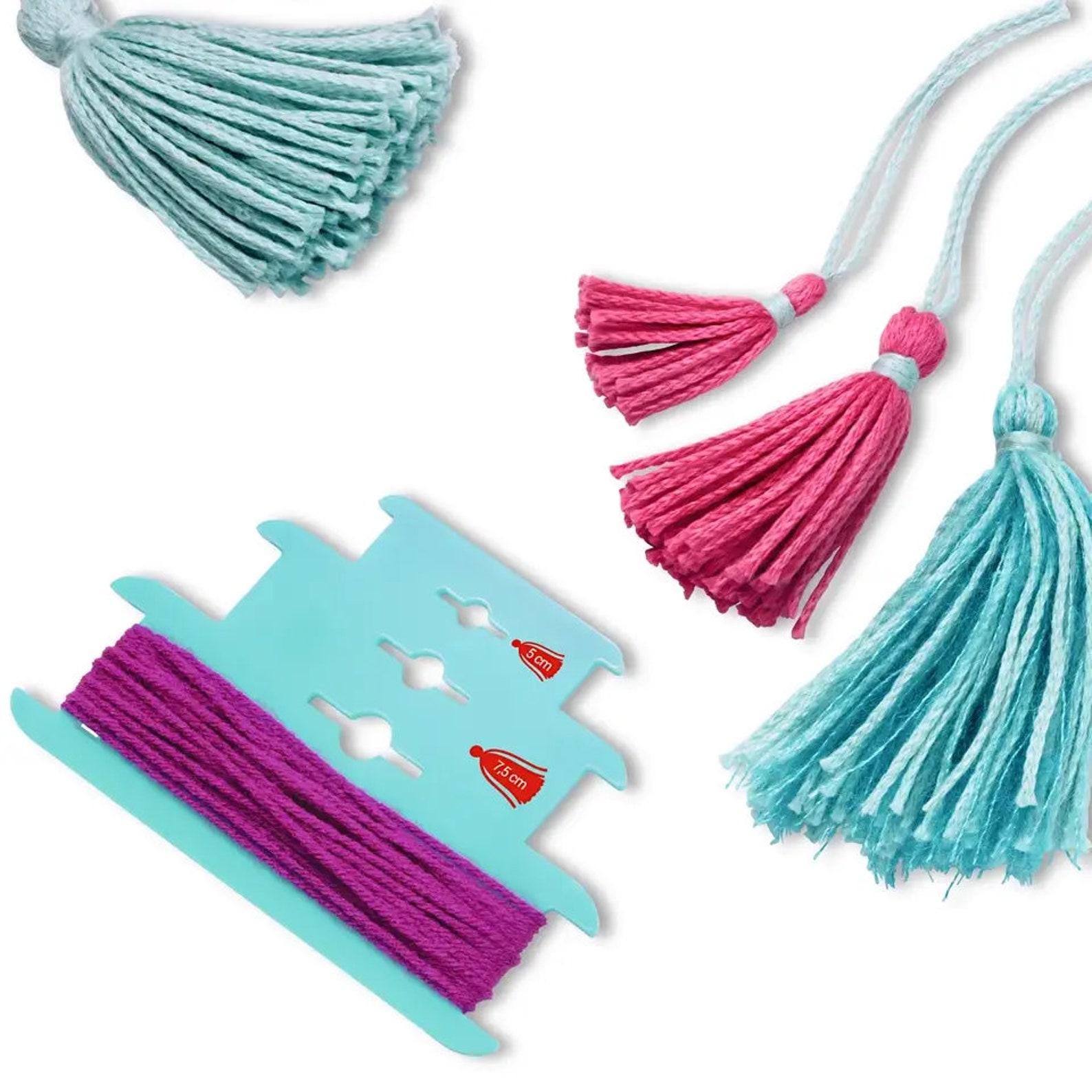 Tassel Maker, 1 Tool for 3 Different Sizes: 10 Cm, 7.5 Cm Und 5 Cm ...