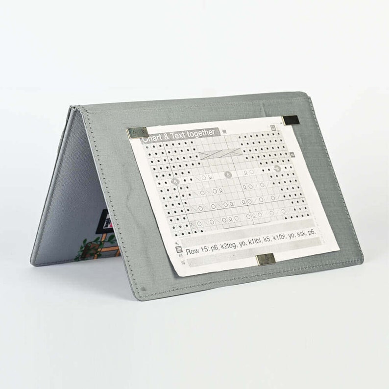 Watercolor Knitting Chart Keeper: Pattern Holder With Magnets - Etsy