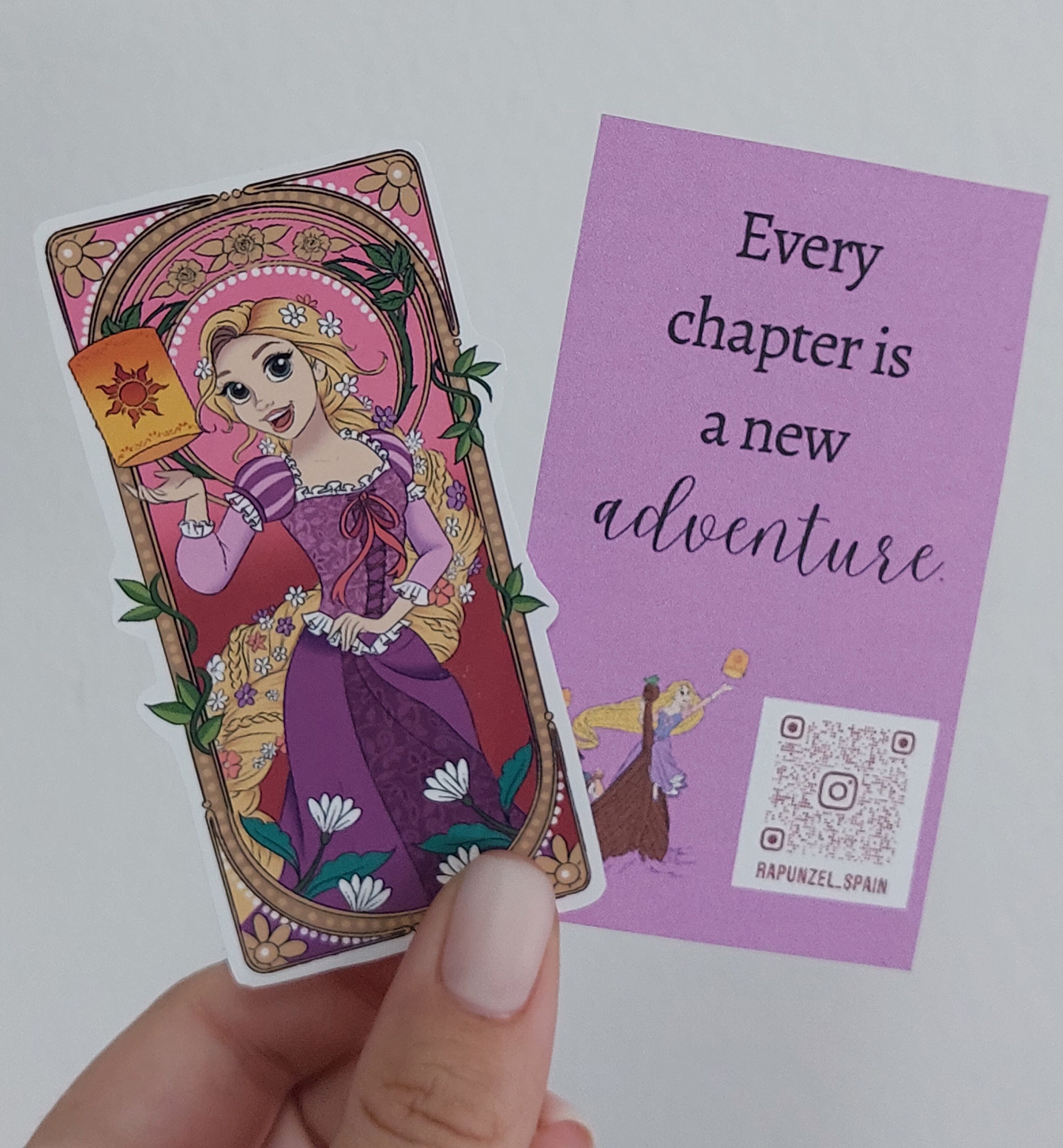 Tangled Rapunzel Magnetic Bookmarks and Stickers Spain Disney Princess ...