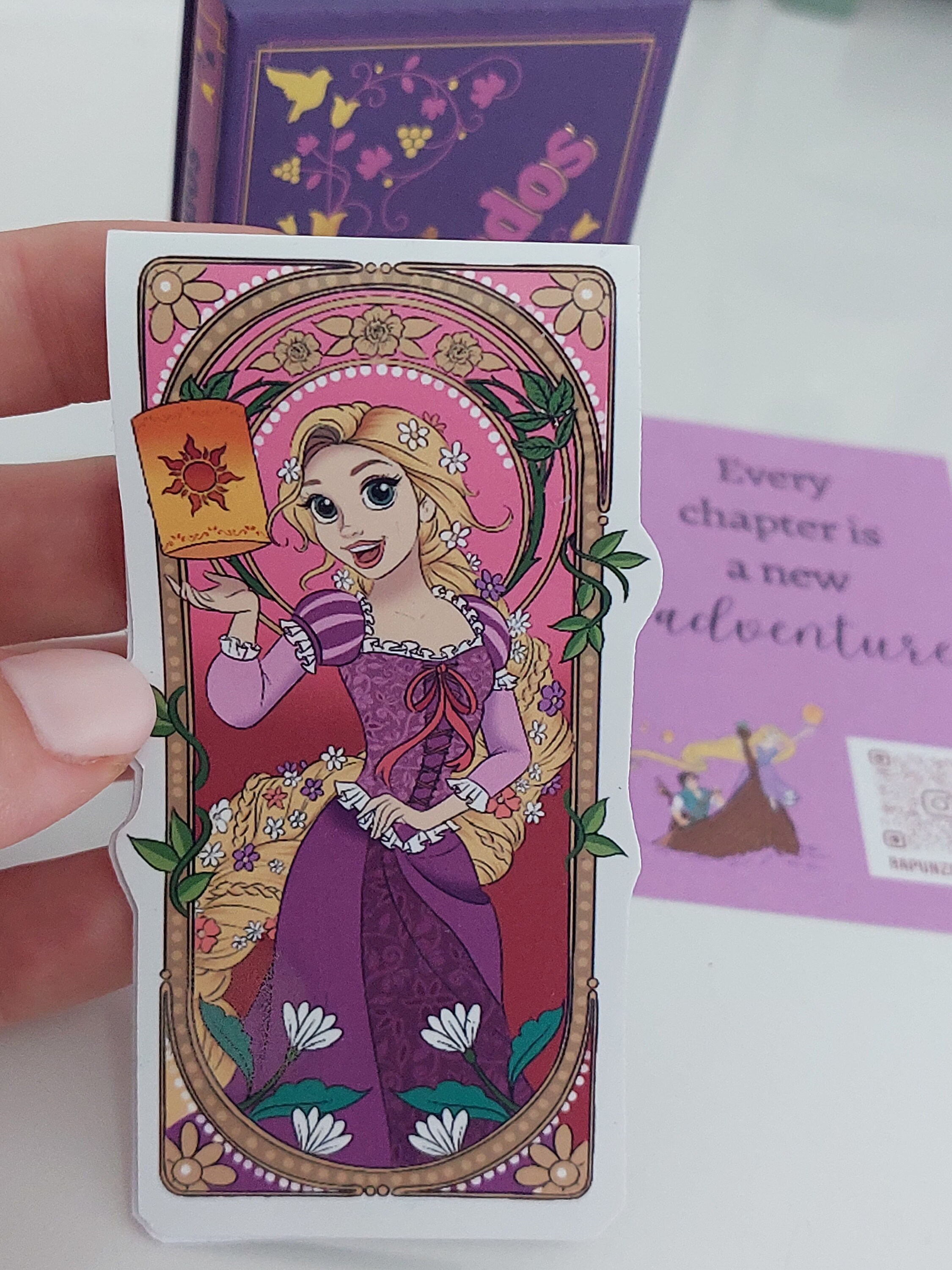 Tangled Rapunzel Magnetic Bookmarks and Stickers Spain Disney Princess ...