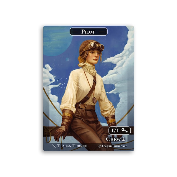 Mtg Pilot Tokens - Etsy