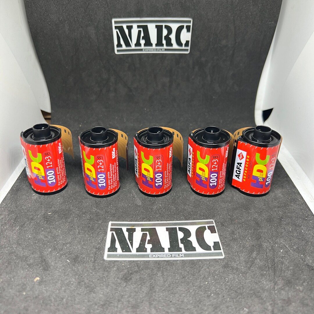 Agfa HDC 100 Plus 35mm Film Auction for 5 Films - Etsy