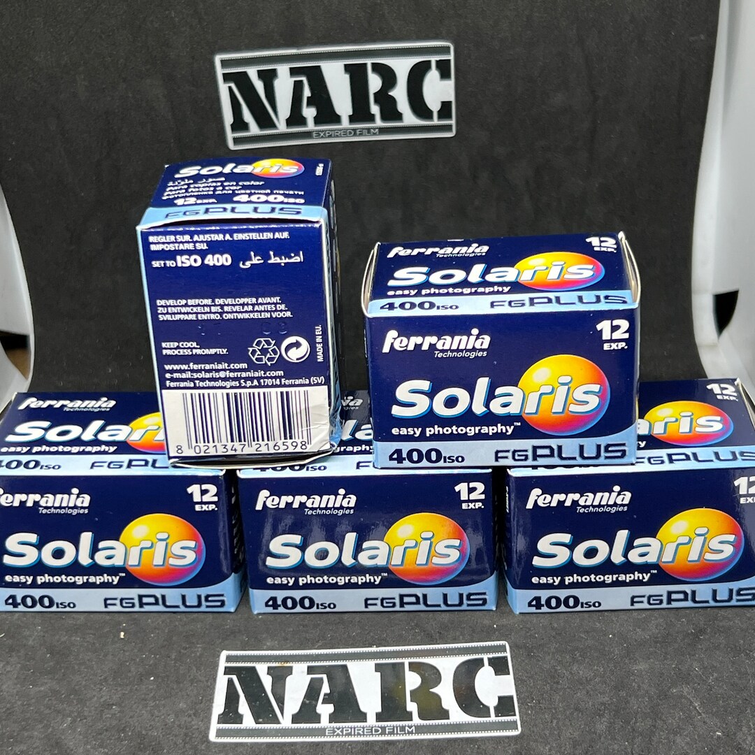 Ferrania Solaris FG Plus 400 Expired Film 35 Film Auction for 5 Films ...