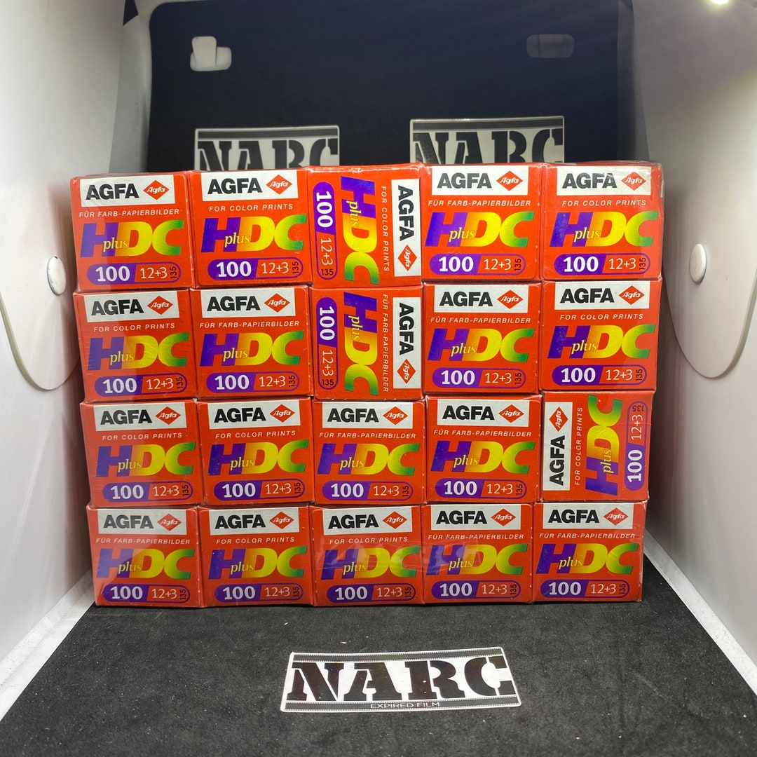 20x Agfa HDC 100 Plus 35mm Film - Etsy