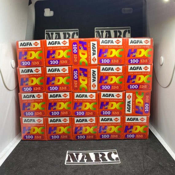 20x Agfa HDC 100 Plus 35mm Film - Etsy
