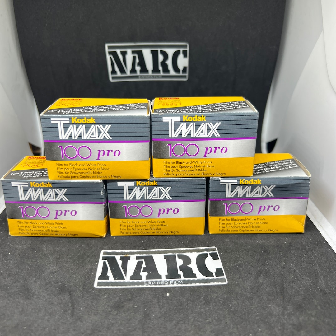 Kodak TMAX 100 Pro 36 Exp BW 35mm Expired Film Auction for 5 Films - Etsy