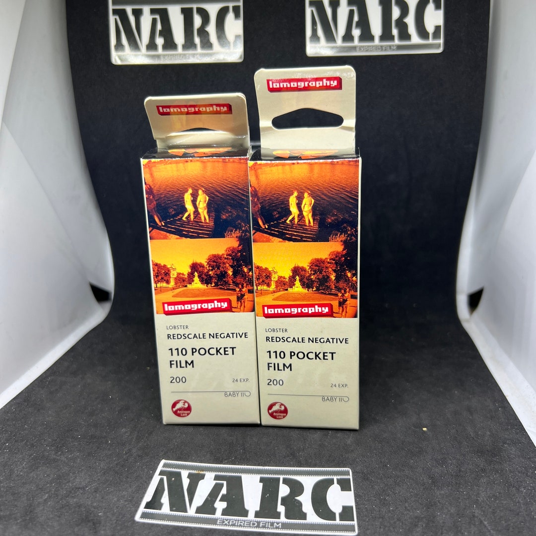 Lomography Redscale 110 Film Job Lot Auction for 2 Films - Etsy