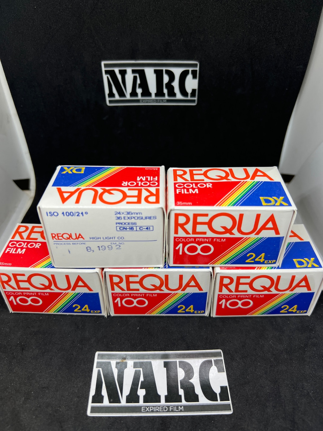 Requa 100 Color Film 24 Exp - 35mm Film - Lot With 5 Films Very Rare ...