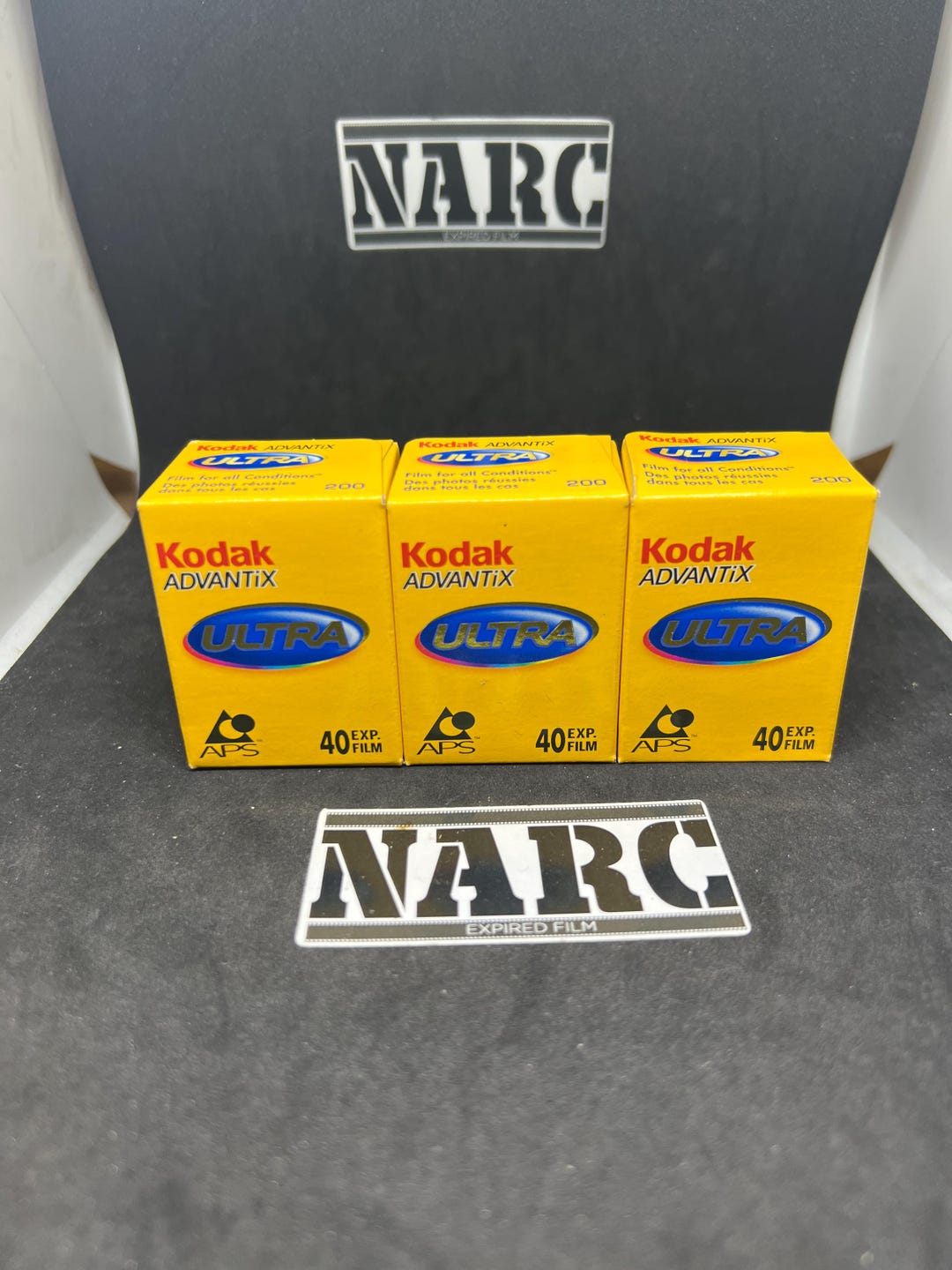 Kodak Adventix Ultra 200 APS 40 Exp Expired Film Lot With 3 APS Films ...