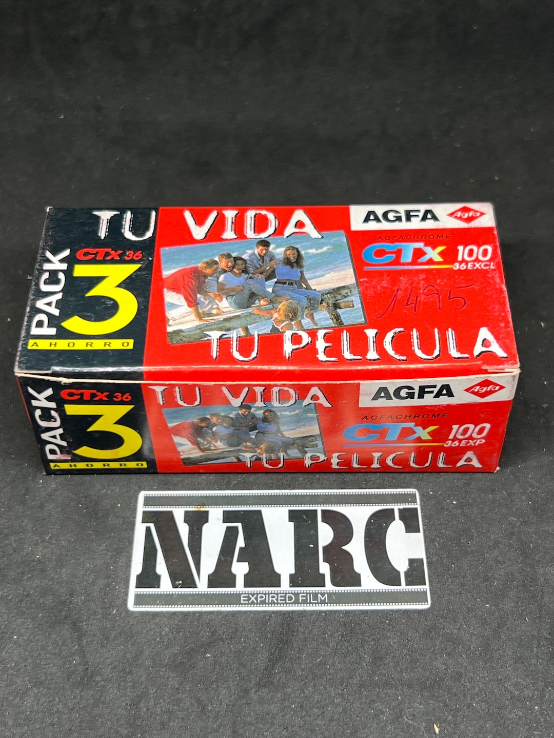 Agfa Ctx 100 35mm Slide Film Box With 3 Films - Etsy