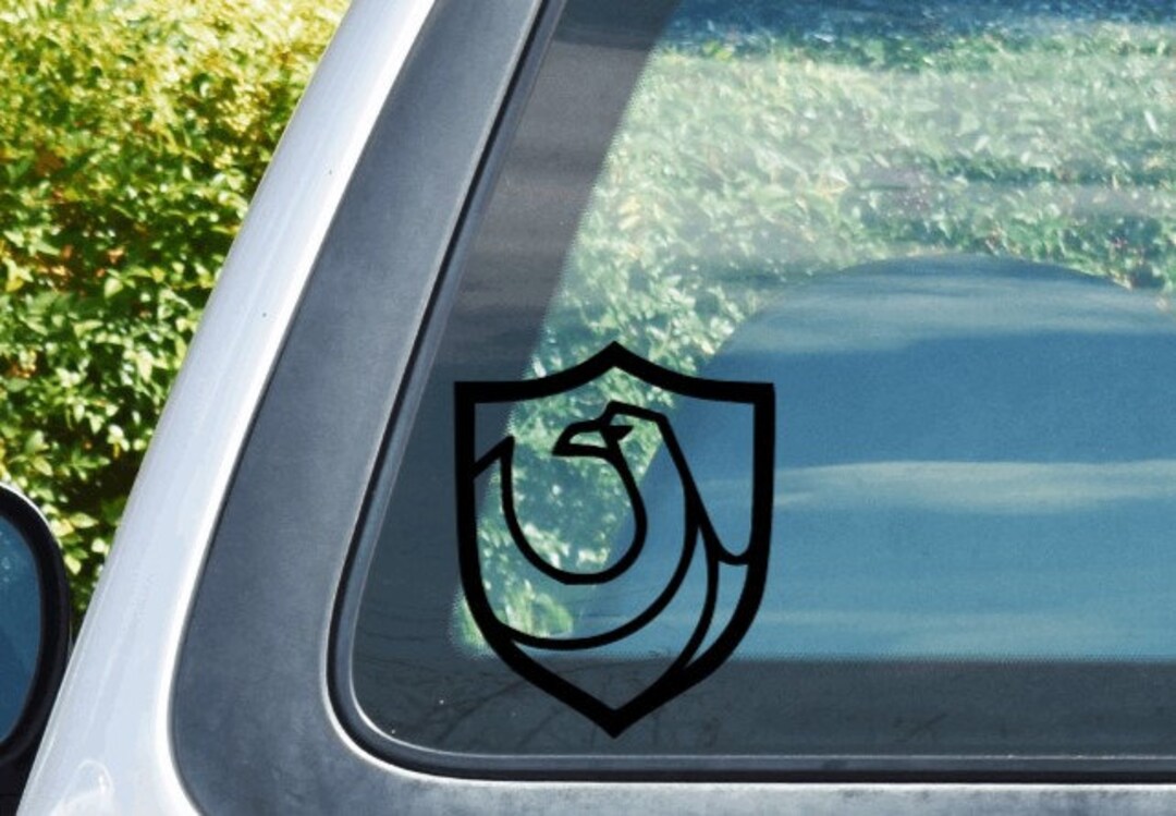 Car Decal Ravenclaw Crest, Vinyl Decal, Minimalist Decals, Hogwarts ...
